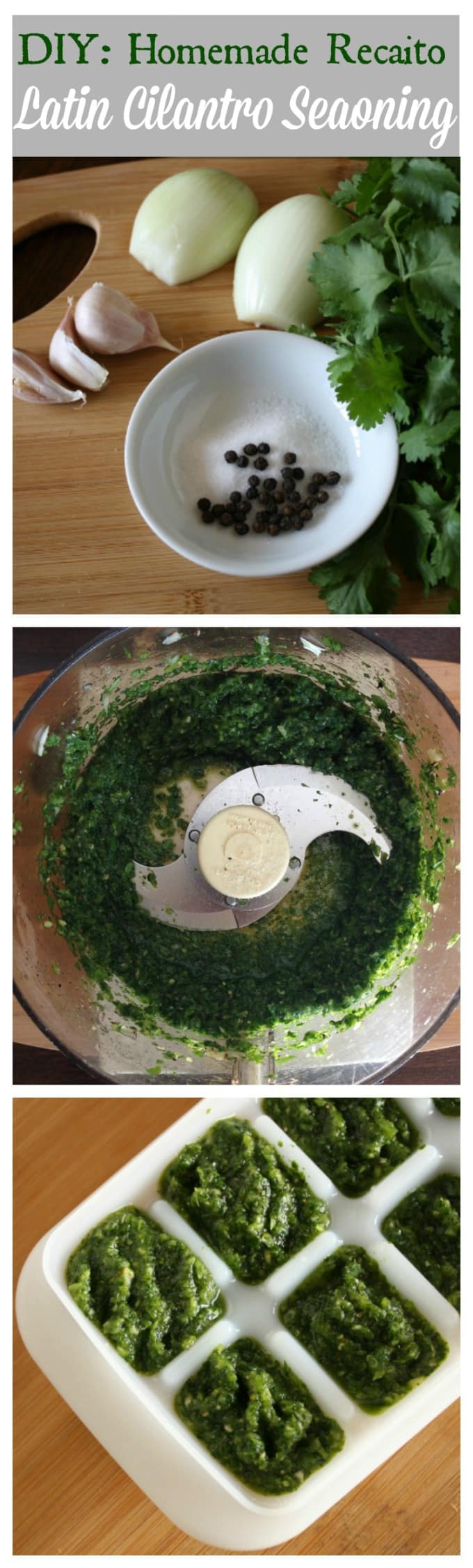 Recaito Recipe: Cilantro Base - Analida's Ethnic Spoon