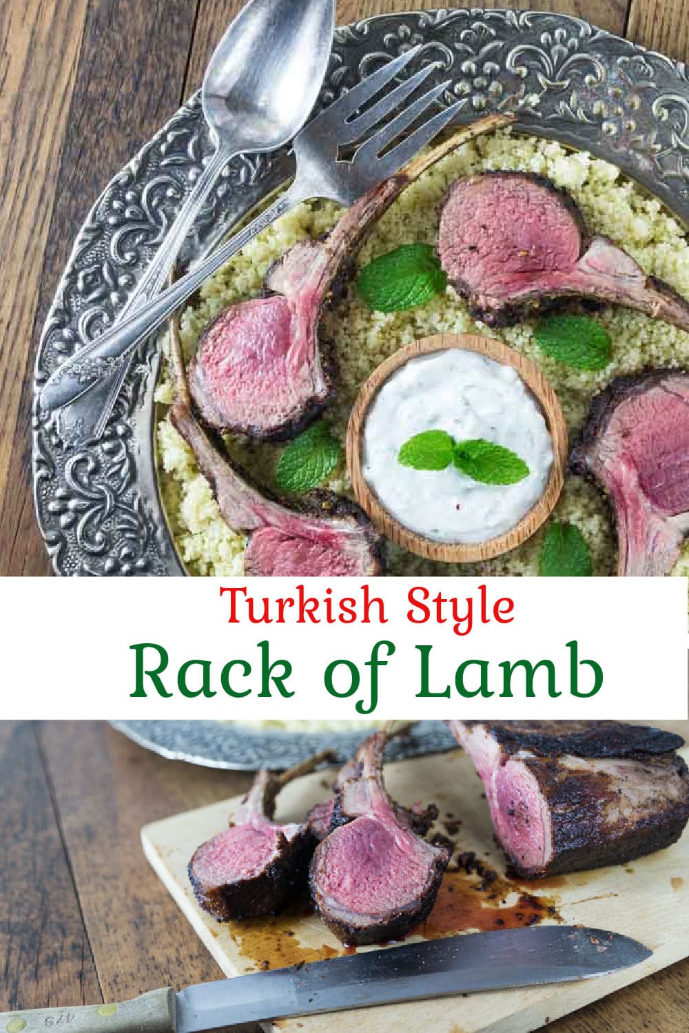 Turkish Style Rack of Lamb - Analida's Ethnic Spoon