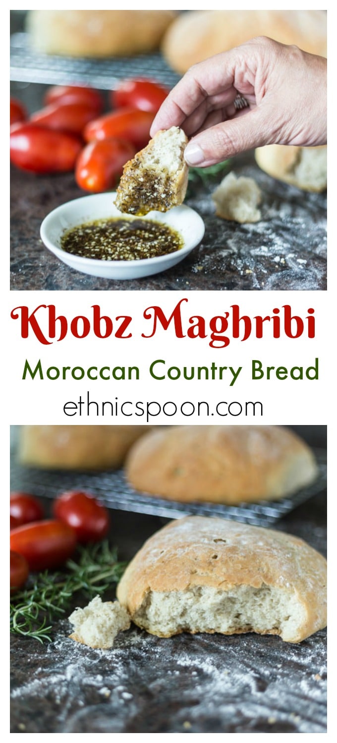 Moroccan Country Bread - Khobz - Analida's Ethnic Spoon