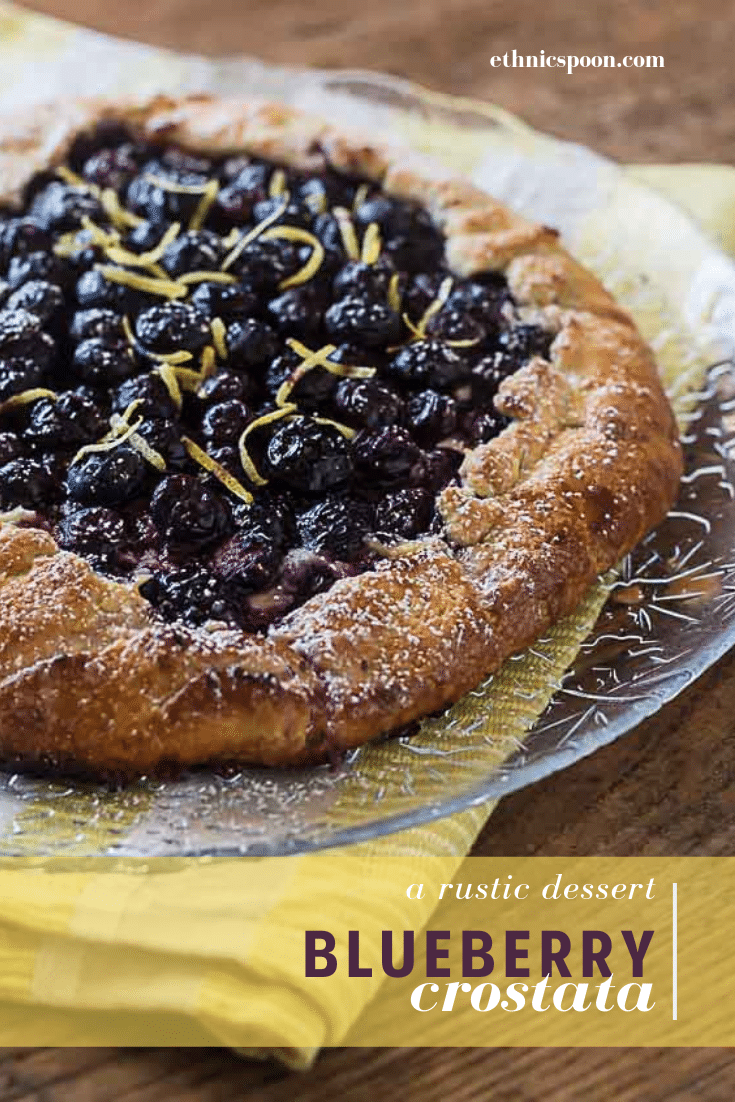 Blueberry Crostata - A Fruit Tart For Any Occasion - Analida's Ethnic Spoon