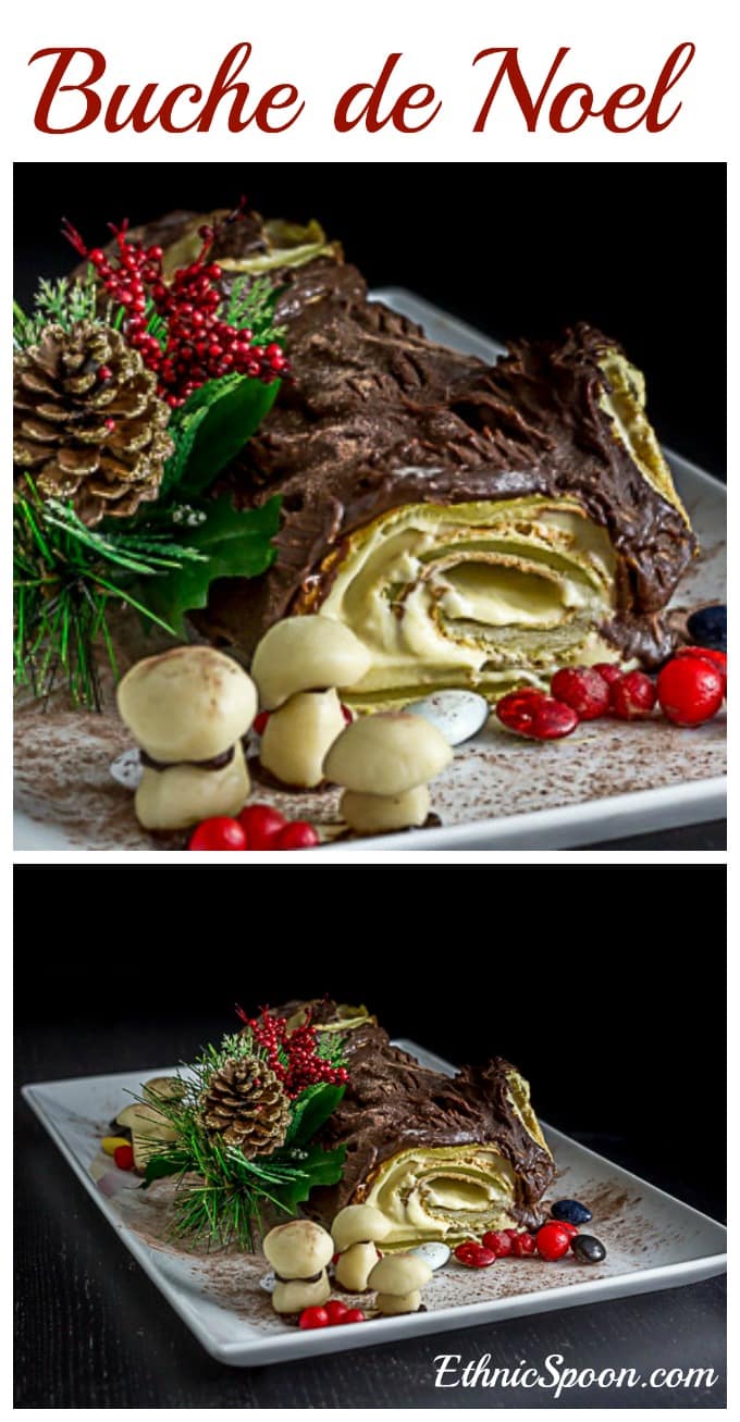 Buche Noel : The Yule Log - Analida's Ethnic Spoon