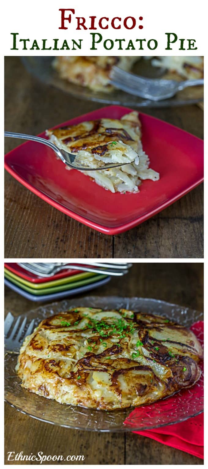 Frico - Italian Potato Pie - Step by Step