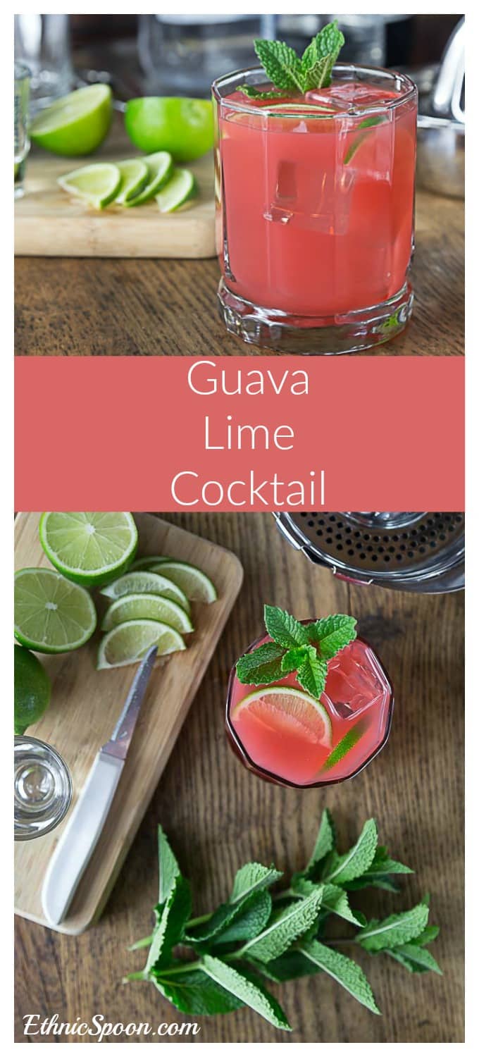 Best Guava Lime Margarita Cocktail Recipe - Analida's Ethnic Spoon