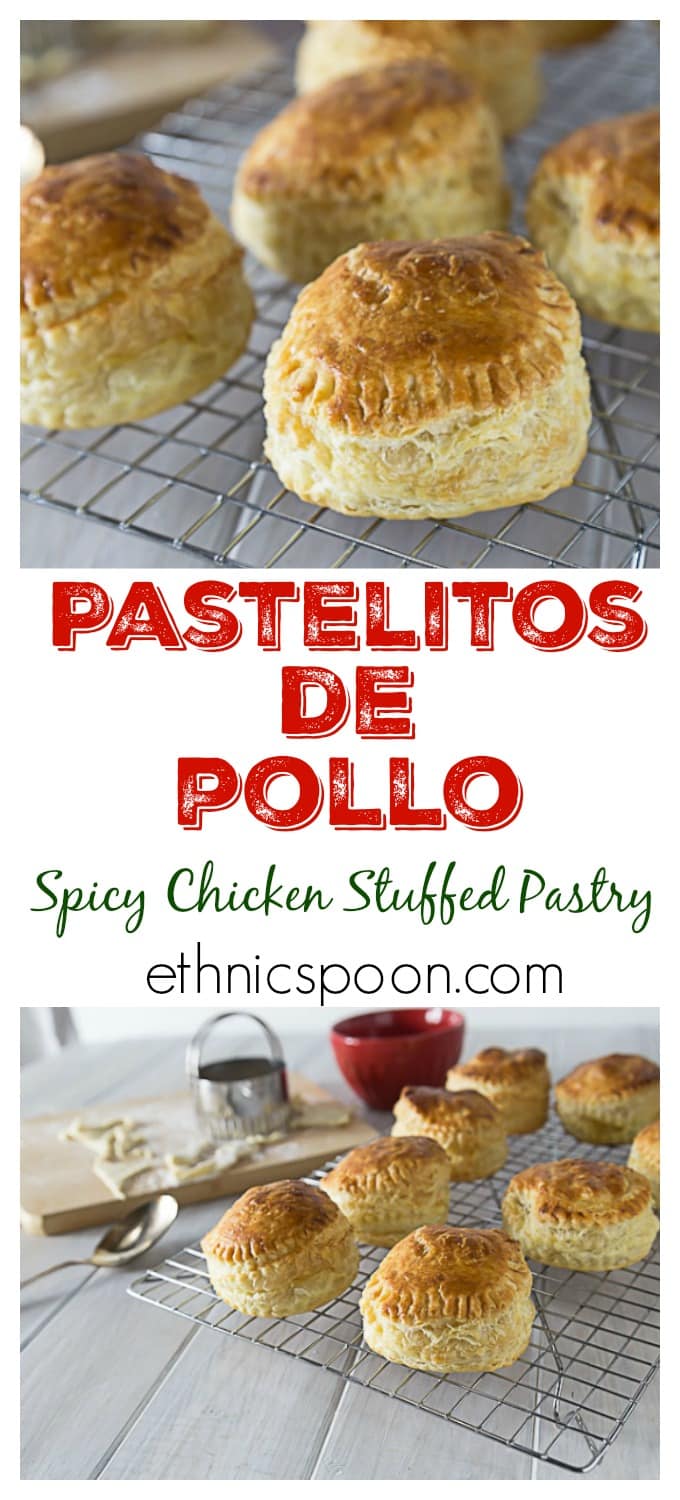 Chicken Puff Pastries - Pastelitos de Pollo - Analida's Ethnic Spoon