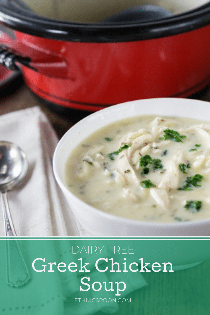 Traditional Greek Avgolemono Soup - Analida's Ethnic Spoon