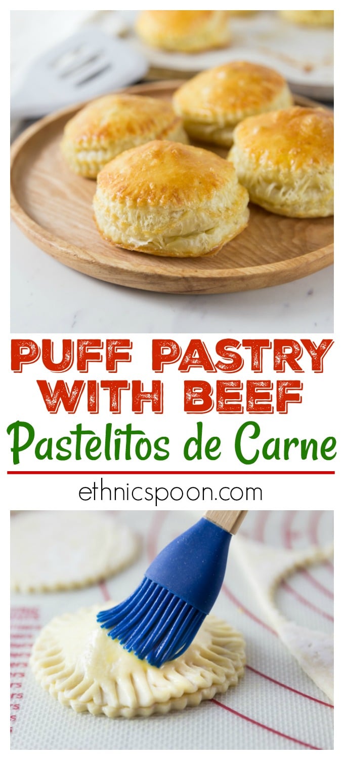 Spicy Beef Puff Pastries - Pastelitos de Carne - Analida's Ethnic Spoon