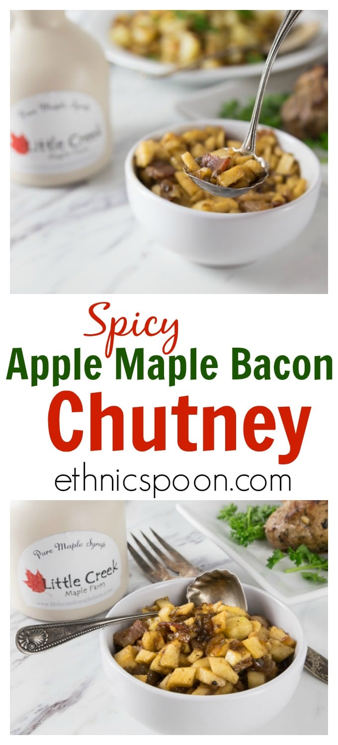 Pork Loin with Spicy Maple Chutney - Analida's Ethnic Spoon