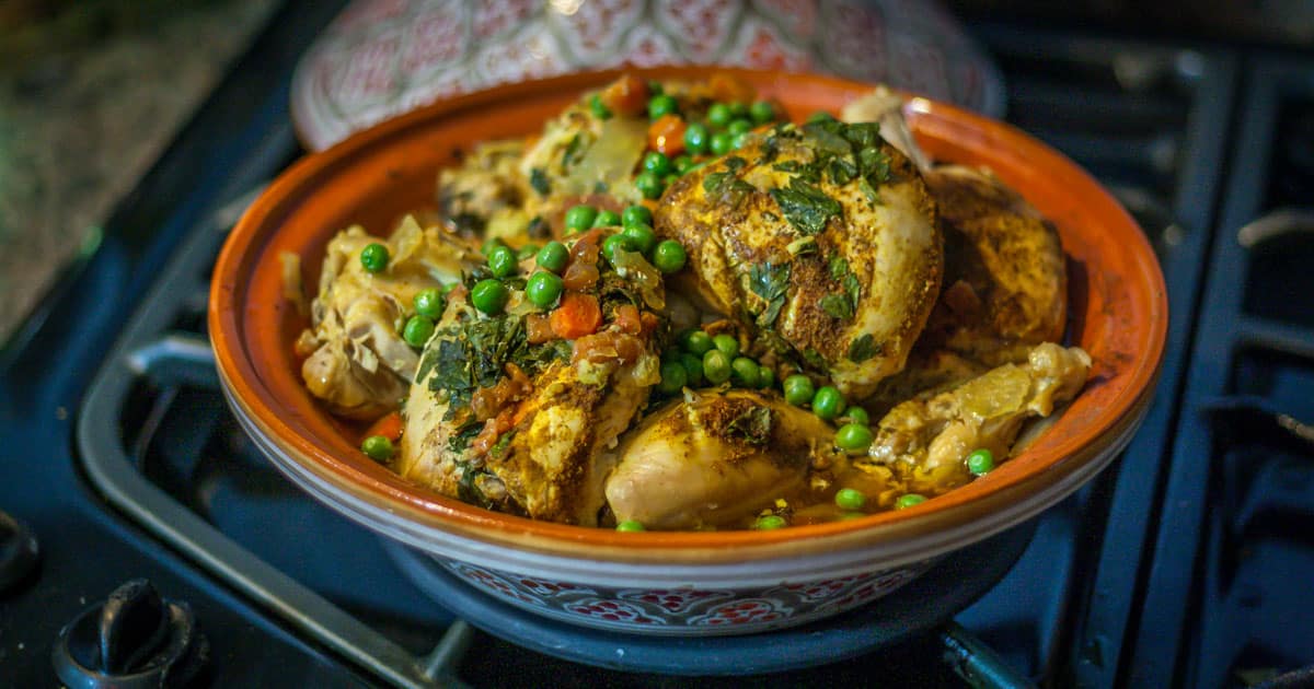 Authentic Moroccan Chicken Tagine