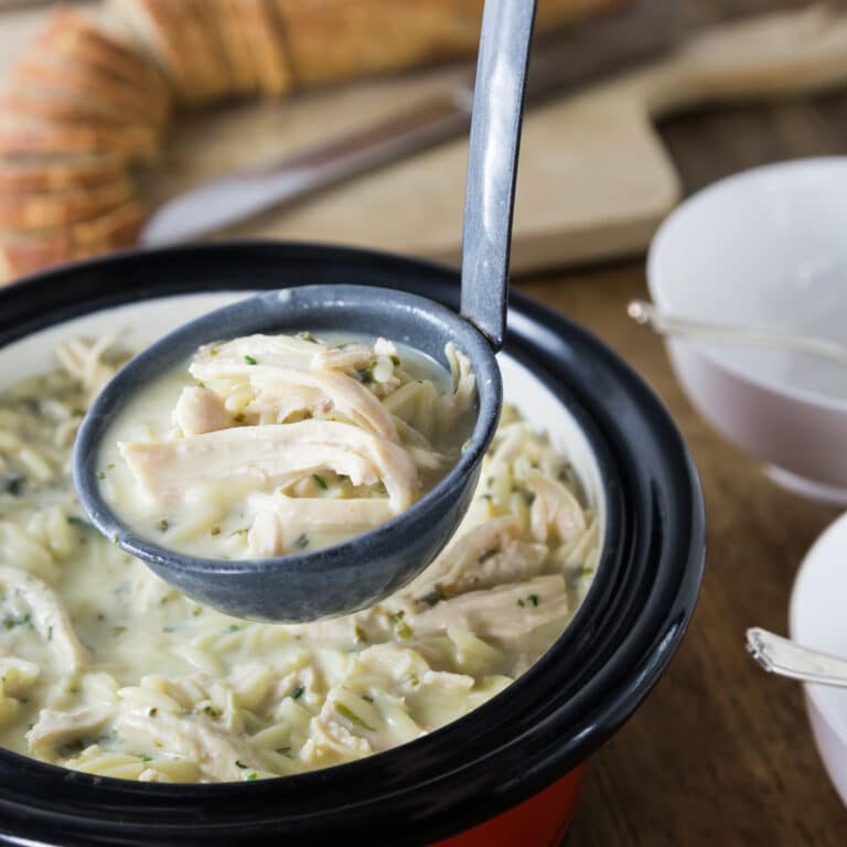 Traditional Greek Avgolemono Soup - Analida's Ethnic Spoon