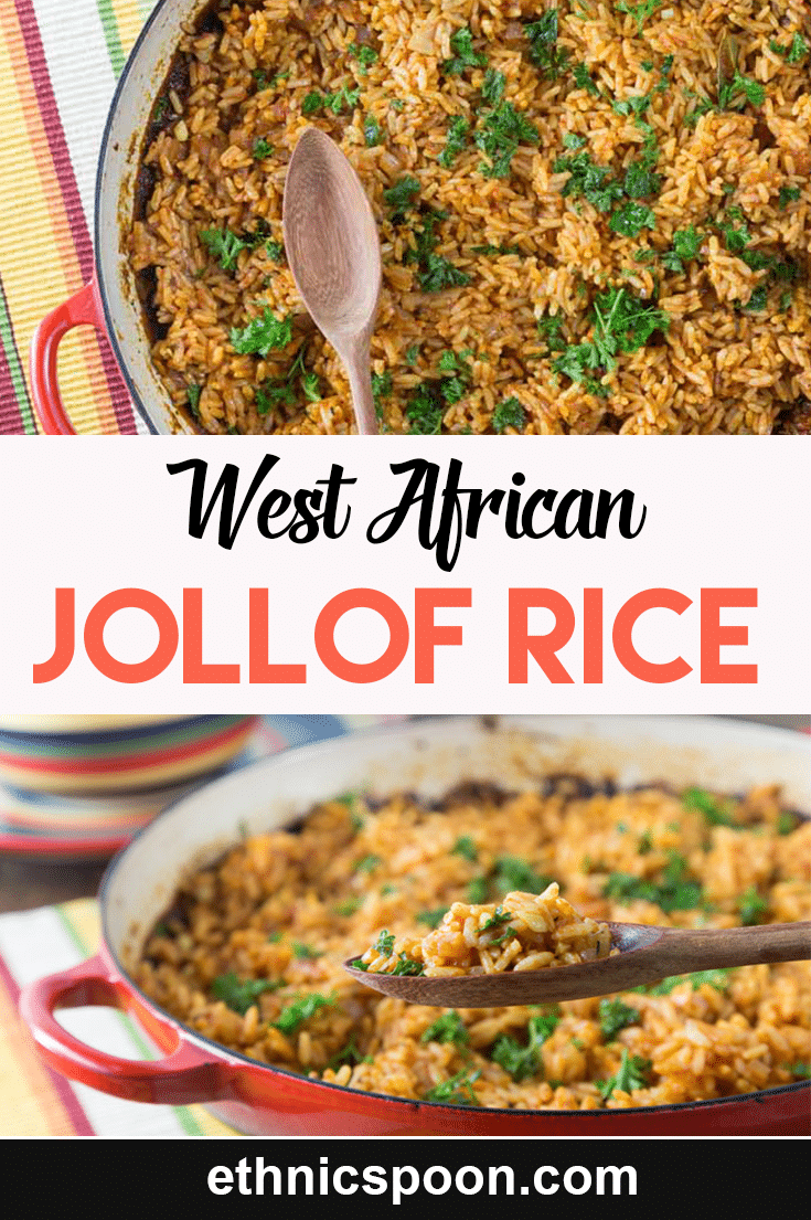 West African Jollof Rice - Analida's Ethnic Spoon