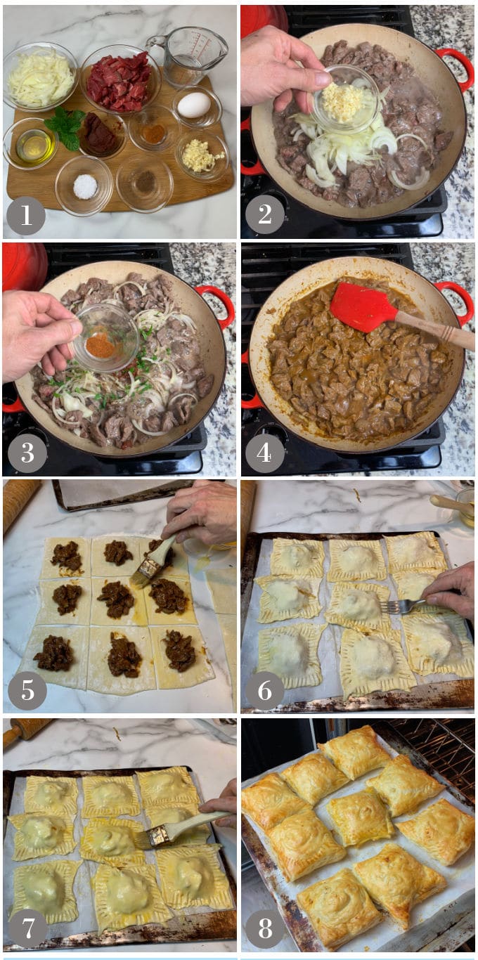 Spicy Turkish Meat Pastries - Analida's Ethnic Spoon