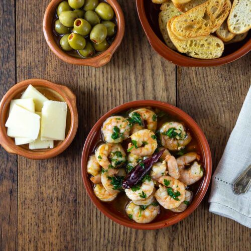 Shrimp in Garlic Sauce - Gambas al Ajillo - Analida's Ethnic Spoon
