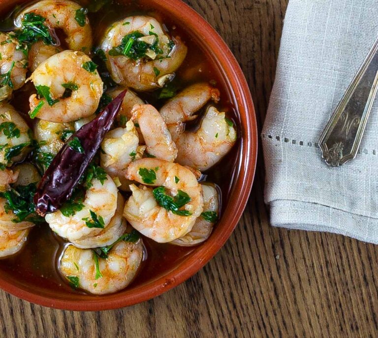 Shrimp in Garlic Sauce - Gambas al Ajillo - Analida's Ethnic Spoon