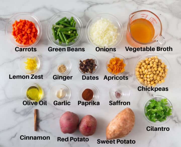 Moroccan Vegetable Tagine with Chickpeas - Analida's Ethnic Spoon