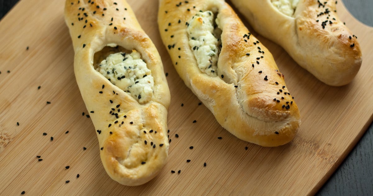 Lebanese Cheese Fatayer - Middle Eastern Cheese Pastry - Analida's ...